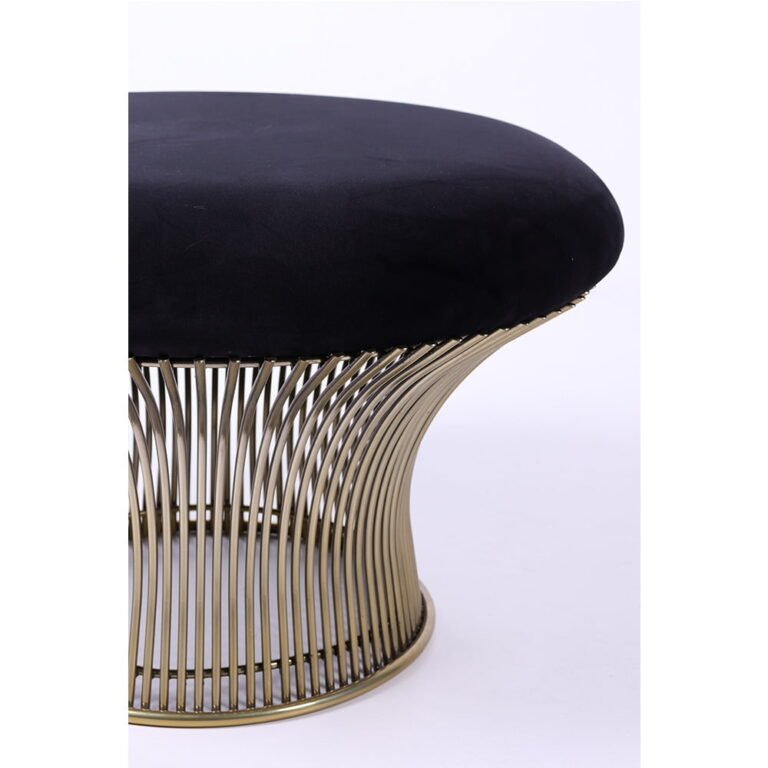 Puff Platner em Inox • Exoticus