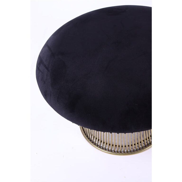 Puff Platner em Inox • Exoticus